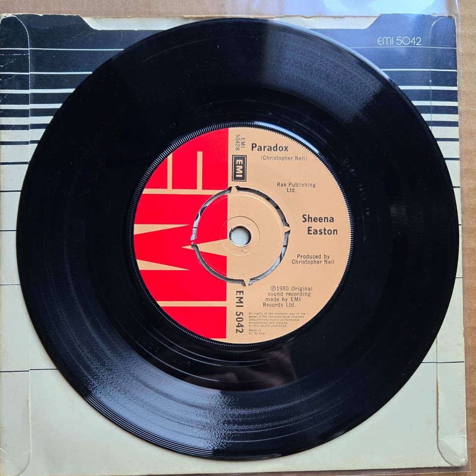 SHEENA EASTON Modern Girl/Paradox UK IMPORT POP 45 7" Vinyl Record | eBay