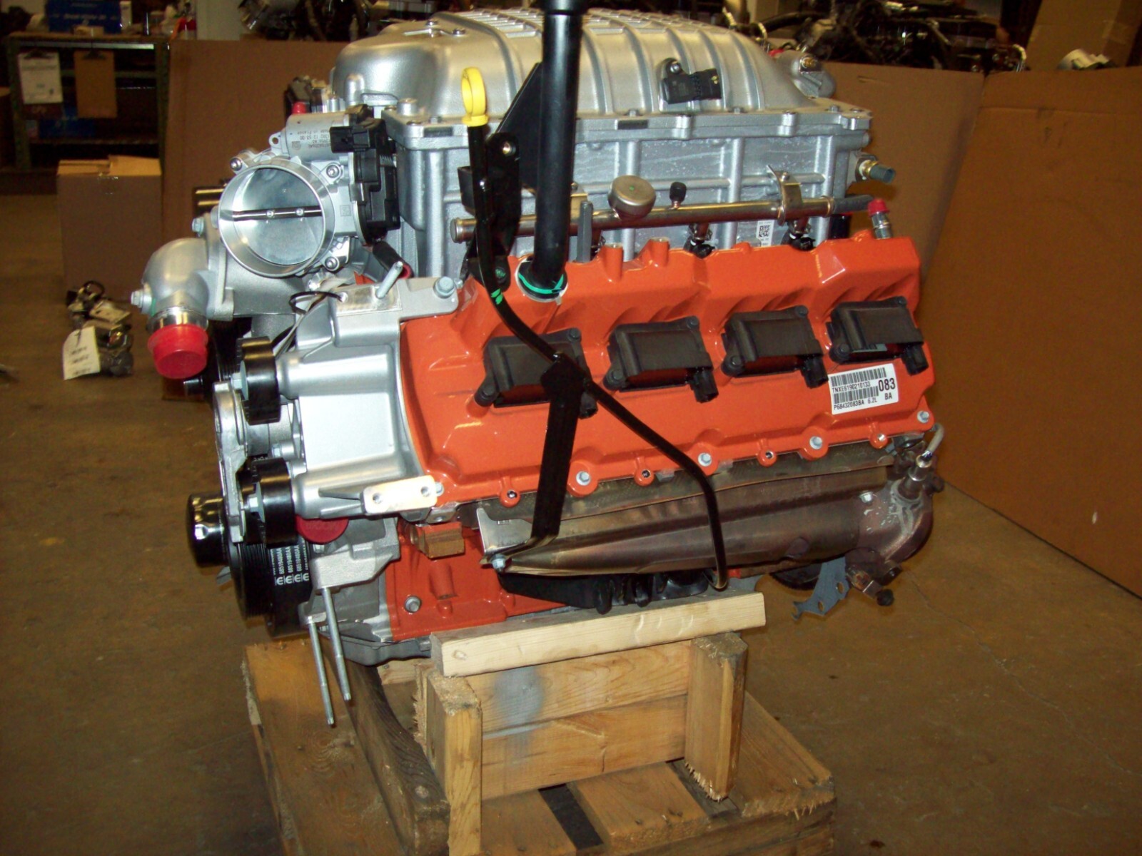22 Mile 2021-23 Ram TRX Hellcat Supercharged 6.2L Engine Assembly OEM ...