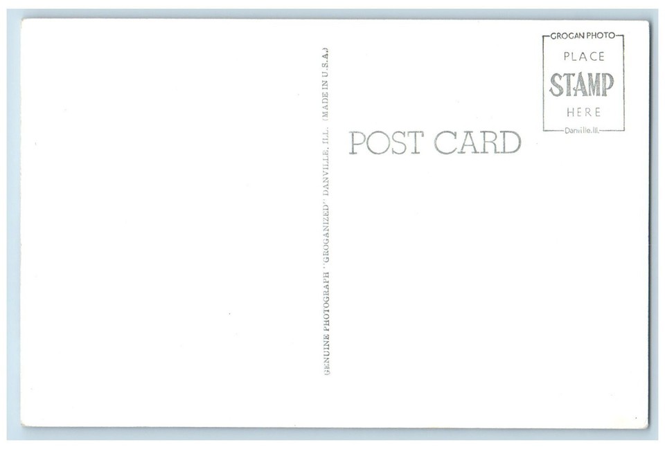 Chicago IL Postcard RPPC Photo Heart Of The Middle West Passing Through Chicago | eBay