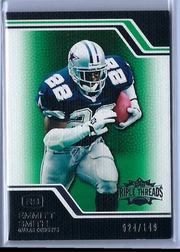 2008 Topps Triple Threads Emerald Emmit Smith /149 #100 | eBay