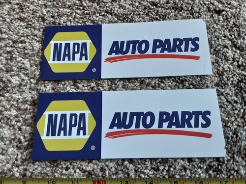Lot of 2 NAPA Auto Parts Racing Decals Stickers NHRA Nascar Capps ...