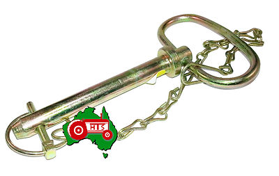Tractor Drawbar Hitch Pin 1/2" (13 mm) Thickness 3 1/2" (90 mm) Useable ...