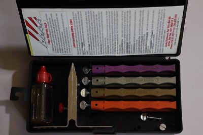 Lansky 4 Stone Deluxe Diamond Controlled Angle Knife Sharpening System 80999057001| eBay