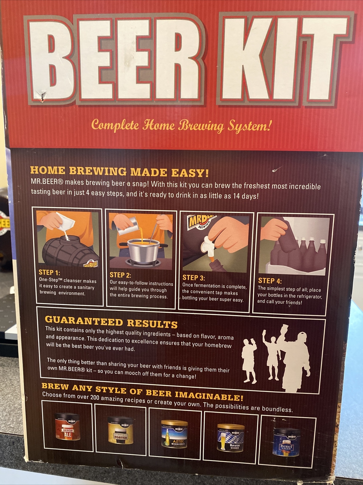 Mr Beer Kit Premium Edition Homebrewing Craft Beer Making Kit With Exp ...
