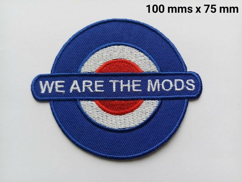 Mod Patch We Are The Mods Sew / Iron On Badge Mod Culture Way Of Life ...