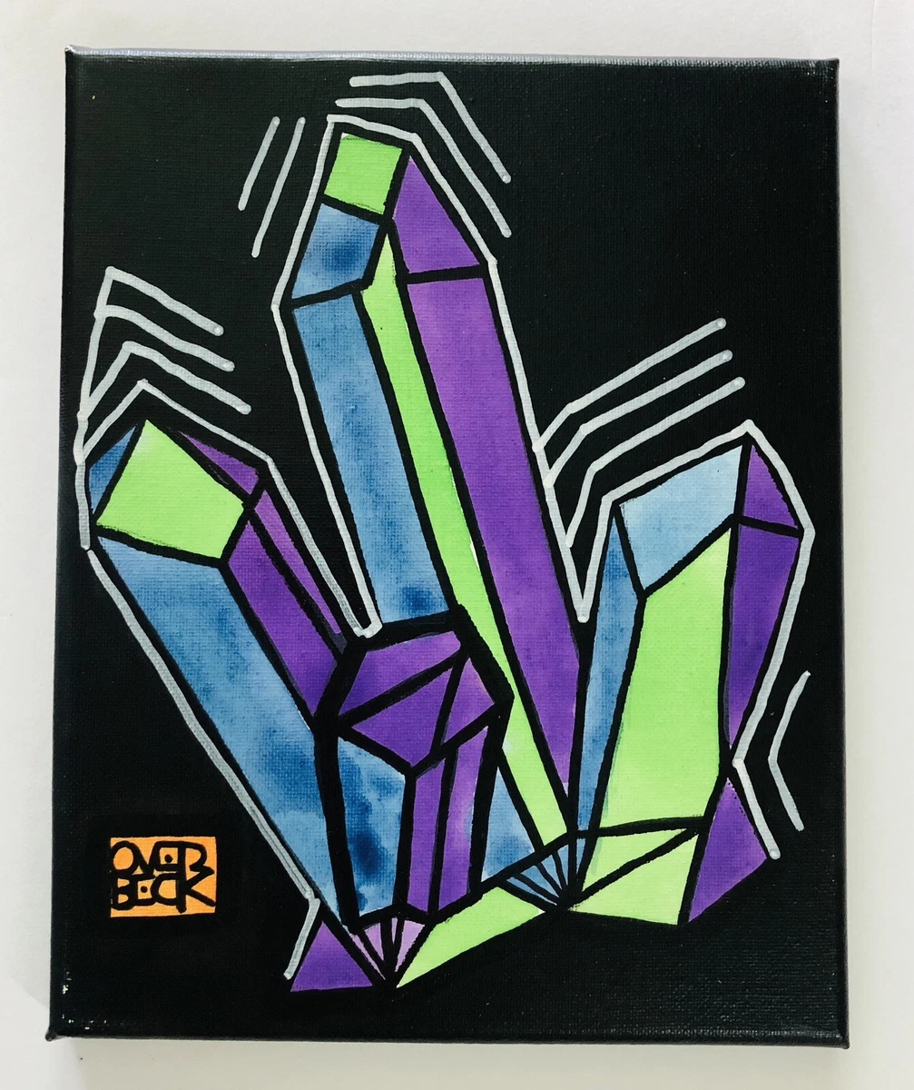 Crystal Cluster Art