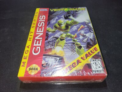 Vectorman 1 Mega Hit Series Sega Genesis BRAND NEW Sealed! 10086015775 ...