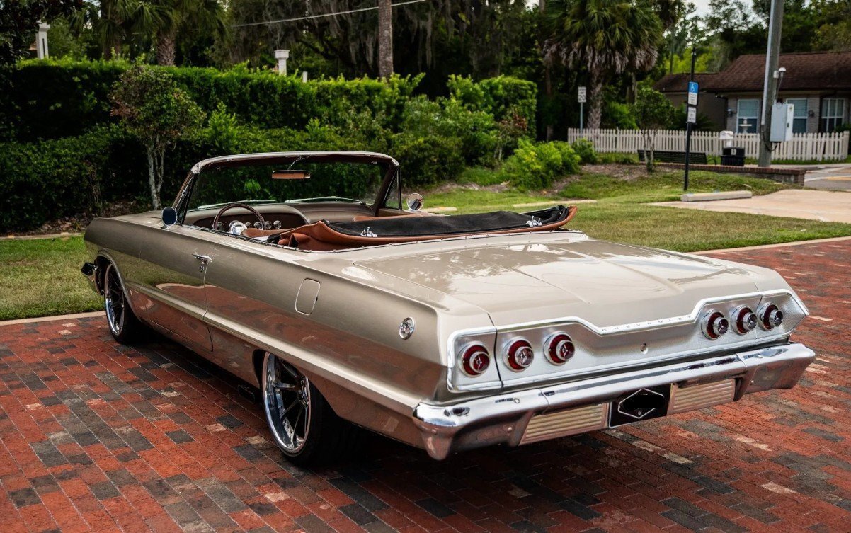 1963 Chevrolet Impala Supercharged LS Restomod Convertible | eBay