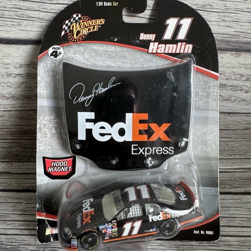 2006 Winners Circle Denny Hamlin #11 FedEX Nascar Die Cast 1/64 Hood ...