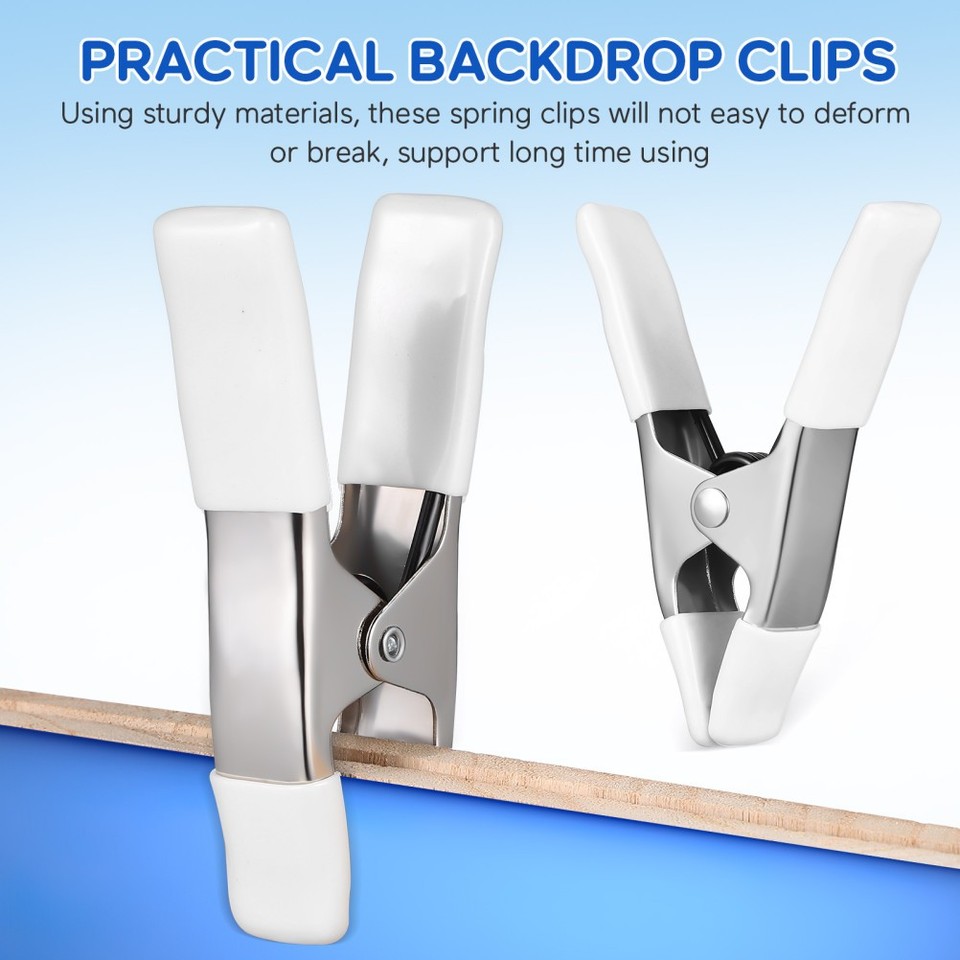 5 Pcs Large Spring Clamps Clips for Hanging Balloon Arch Backdrop | eBay UK