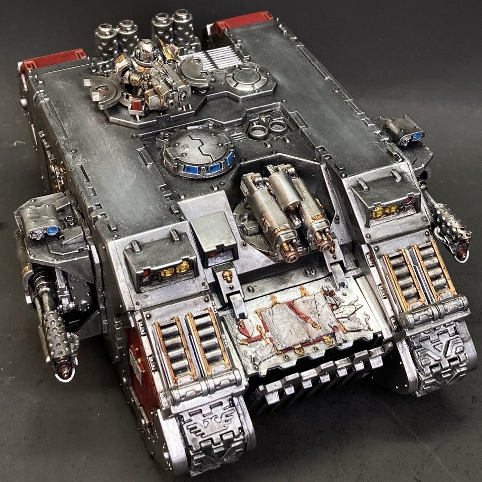 Warhammer 40K Tank Grey Knights Land Raider Redeemer Pro Painted FW ...