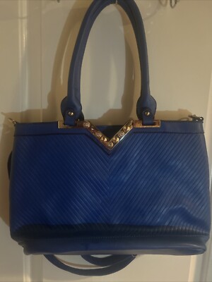 Royal Blue Purse. Pre Loved | eBay