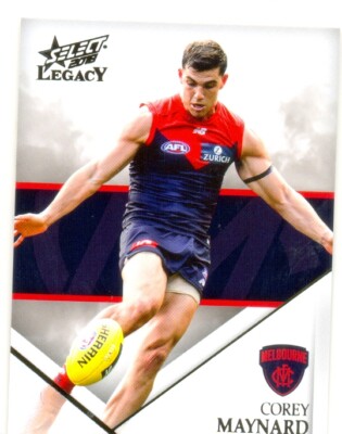 2018 AFL Select Legacy Common card 131 Corey Maynard - Melbourne | eBay ...