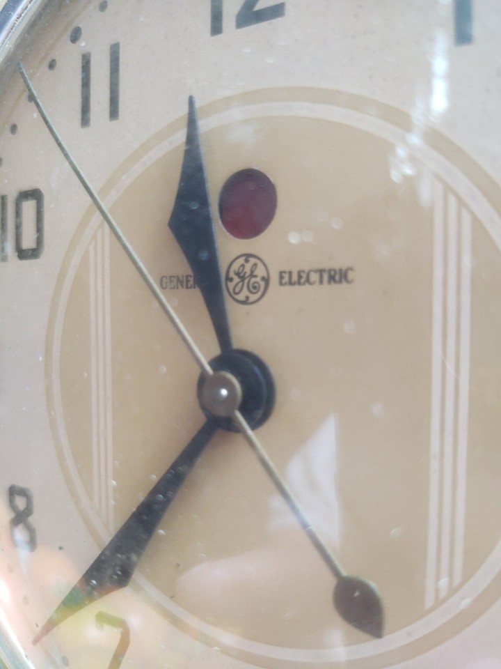 Vintage General Electric Wall Clock 1940, 2H08 | eBay