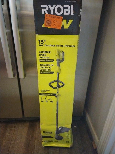 Ryobi RY40250 40V Cordless String Trimmer for sale online | eBay