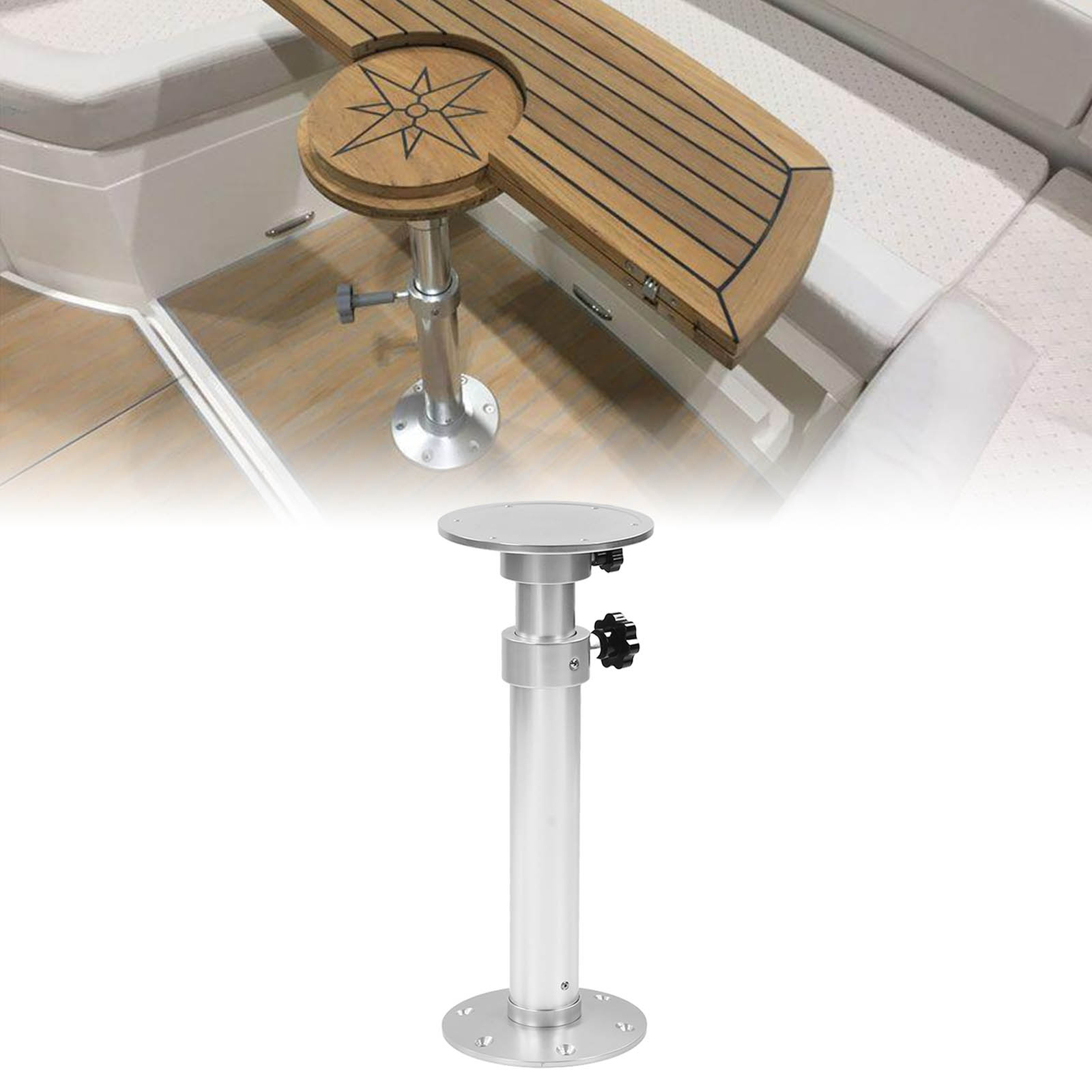 Table Pedestal Leg Telescoping Pedestal Table Leg 445690mm Adjustable ...