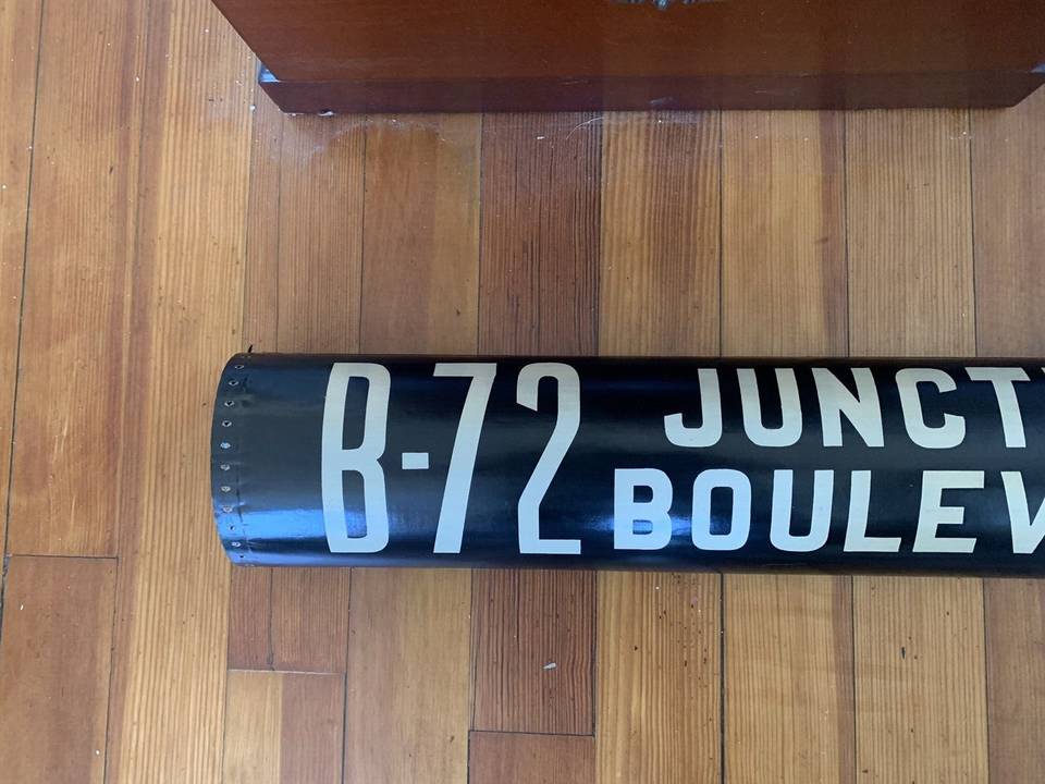 NY NYC BUS ROLL SIGN BROOKLYN JUNCTION BOULEVARD BMT 6000 SERIES MAC ...