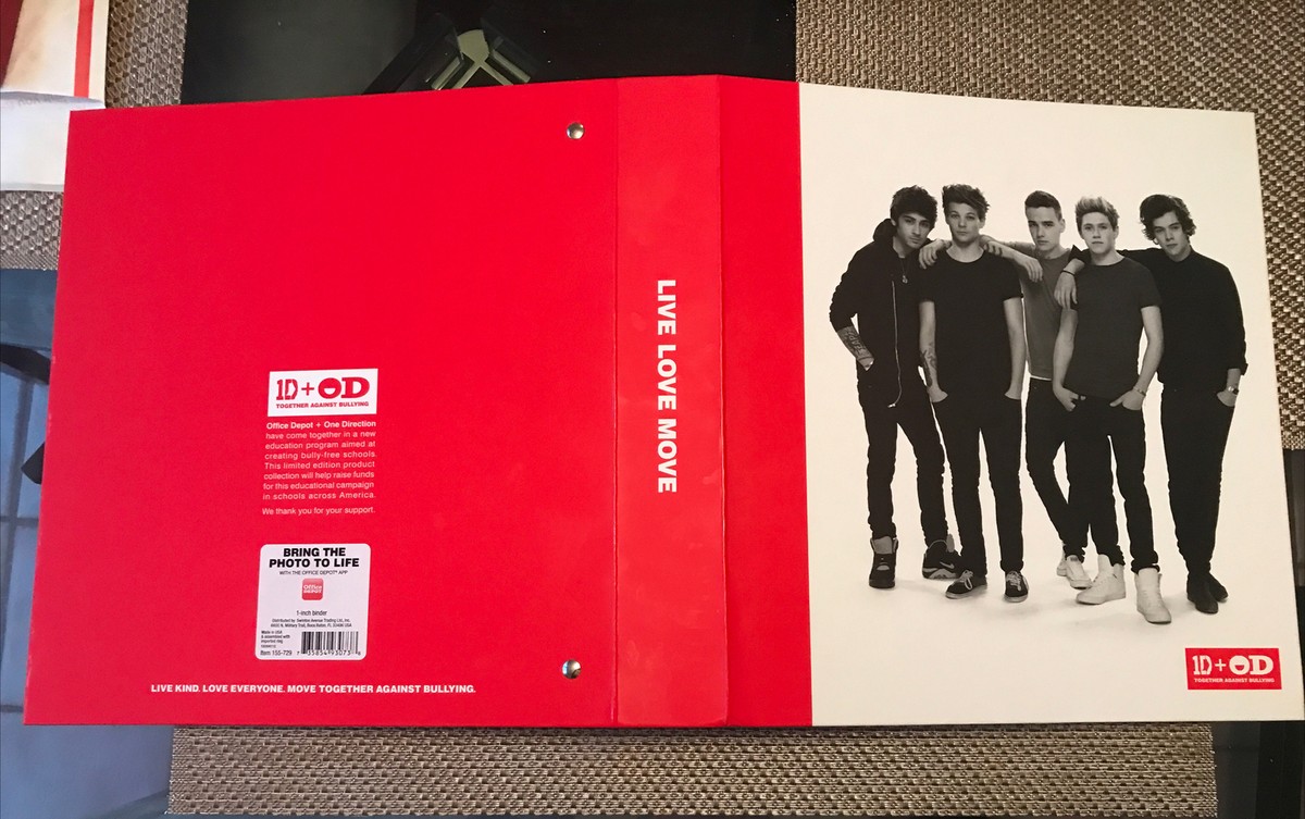 One Direction Together Against Bullying Office Depot