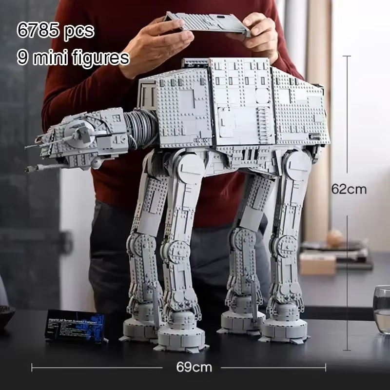 Star Wars Brick At-At 6785 PIECES type 75313 NEW ATAT Bricks (READ ...