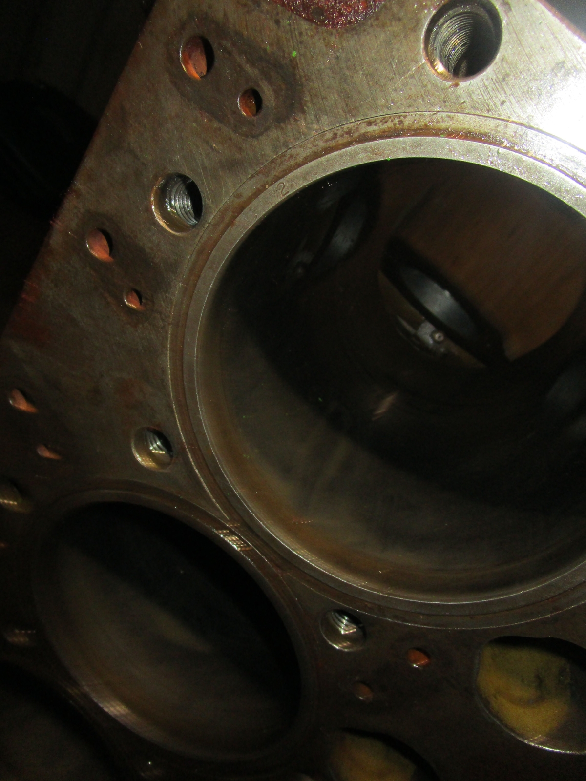 JOHN DEERE 619 6619AR 6619 8870 8770 10.L ENGINE BLOCK BARE GOOD COND ...