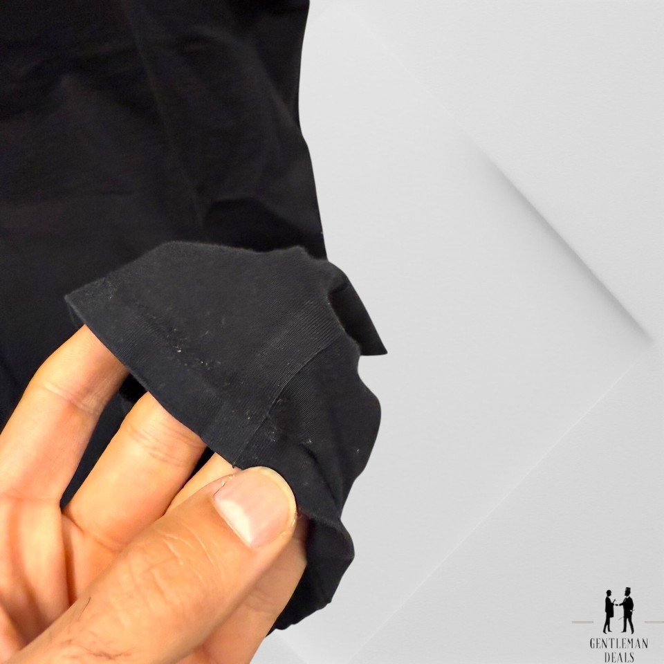 BARBARA ALAN Tshirt Cotton Round Neck Short Sleeve Top S Small Made in ...