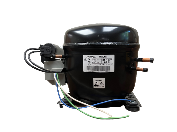 Embraco FFI12HBX R134a 115V Refrigeration Compressor - Black for sale ...