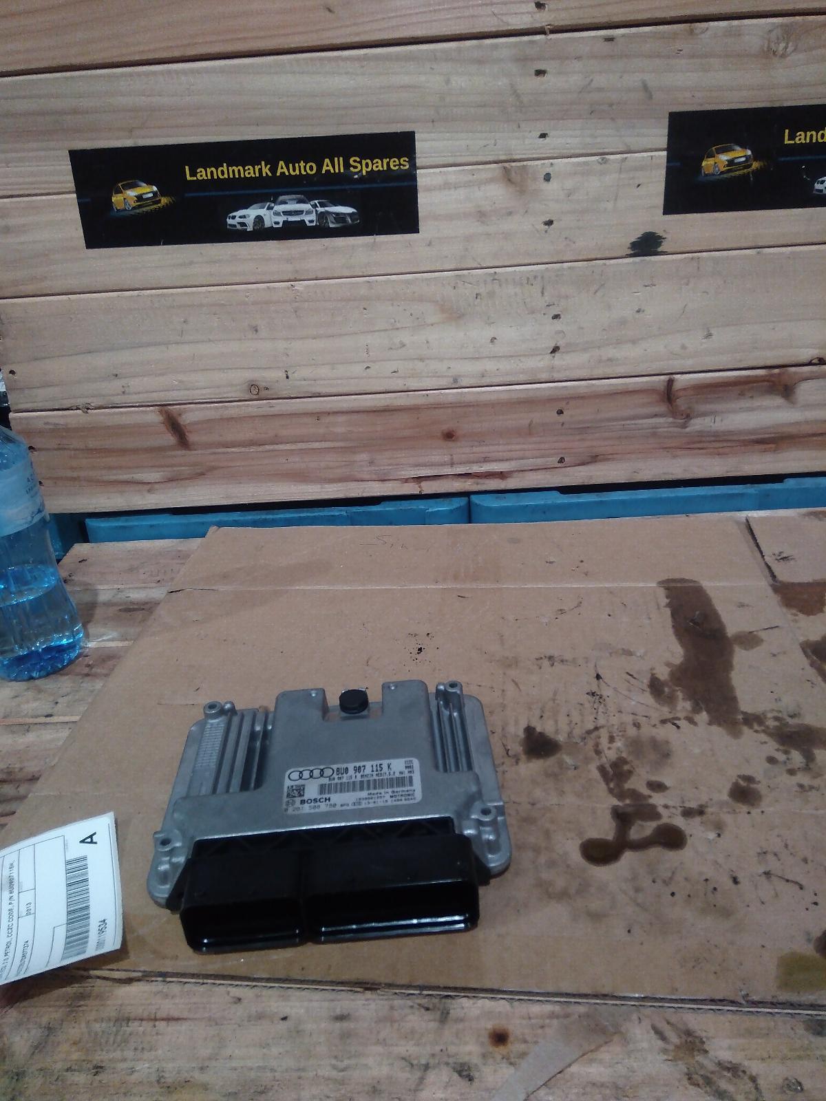 AUDI Q3 ECU ENGINE ECU, 2.0, PETROL, CCZC CODE, P/N 8U0907115K, ECU ...