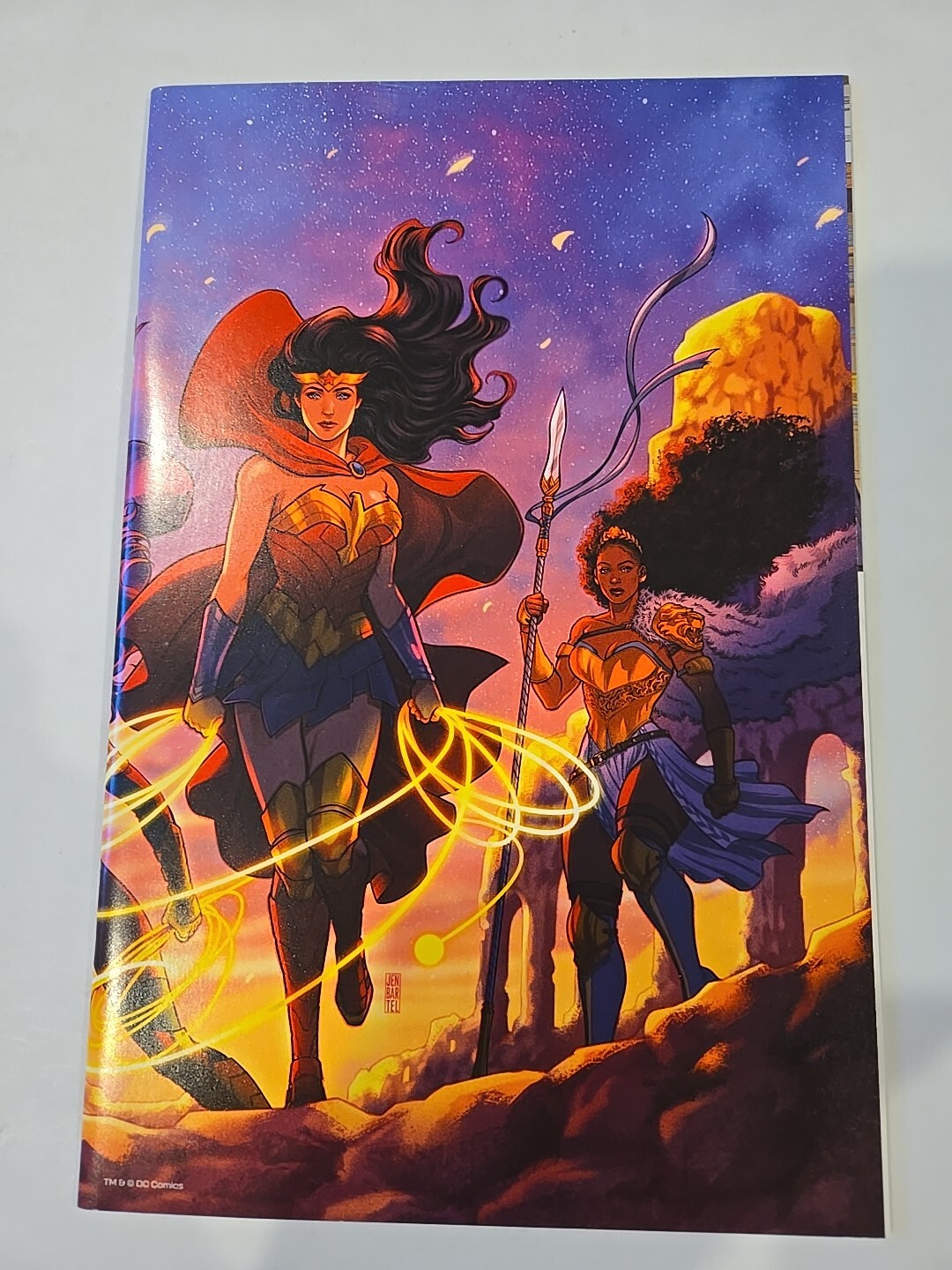 2022 DC Comics Trial of the Amazons 1 Jen Bartel Wraparound Team Cover ...