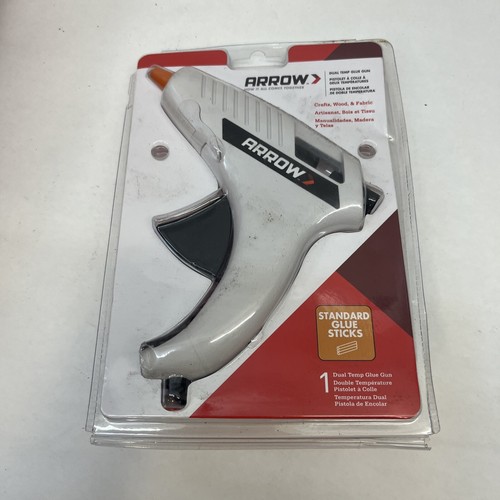 ARROW Fastener Dual Temp Hot Melt Glue Gun For Crafts , Wood & Fabric ...