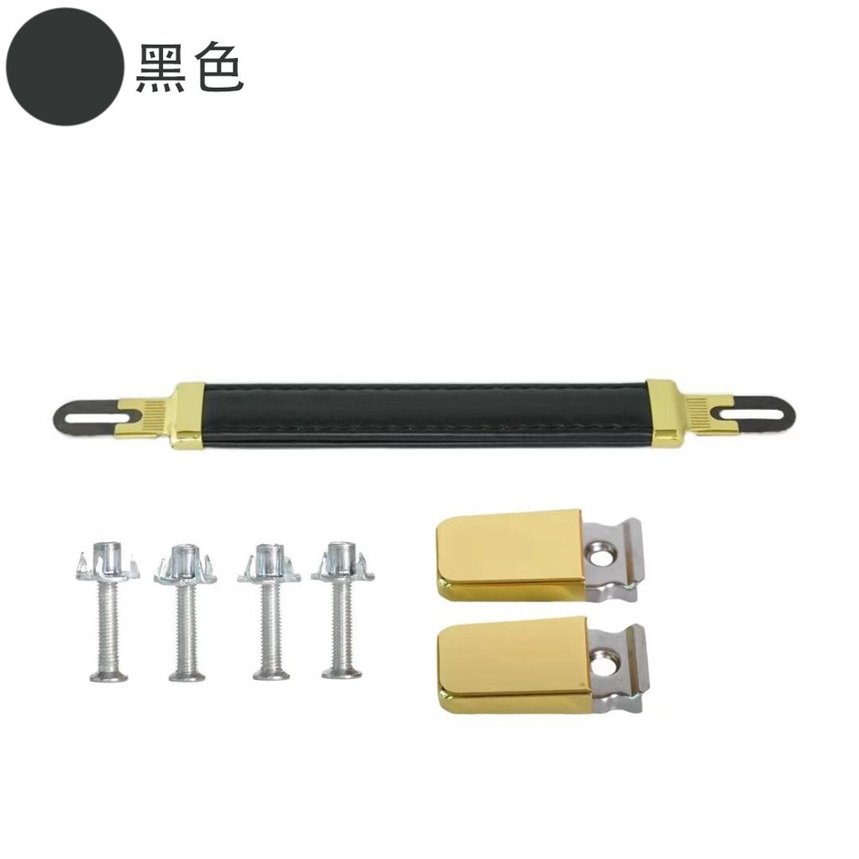 GOLD HANDLE Black Vinyl FOR Heavy PLEXI JTM45 JMP Guitar Tube Amplifier ...