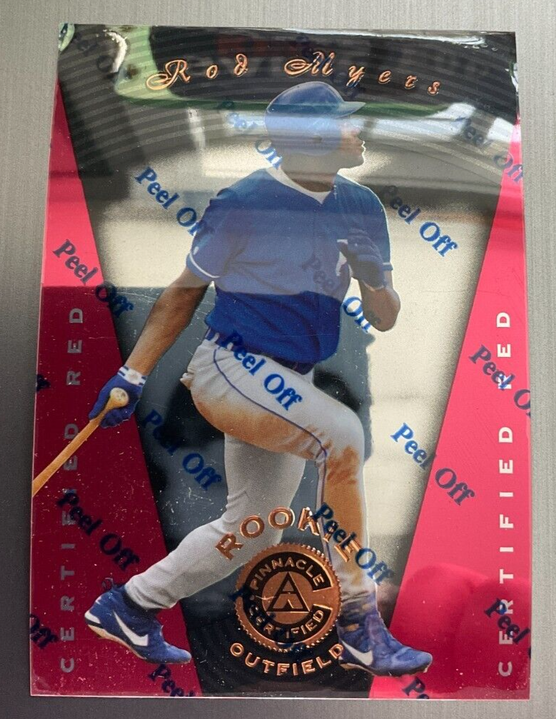 1997 Pinnacle Certified Rod Myers Mirror Red #126 Kansas City Royals | eBay