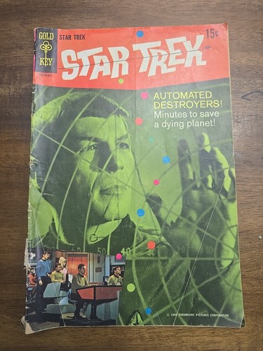STAR TREK #3 Gold Key Comics SPOCK COVER 1968 | eBay