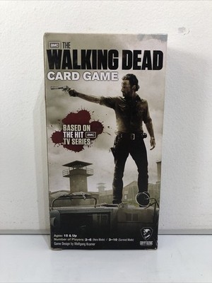 The Walking Dead Card Game Factory COMPLETE Cards Directions Box ...