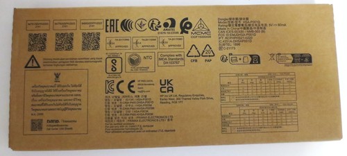 HP WIRELESS 710 DESKTOP KEYBOARD AND MOUSE OPEN BOX BATTERIES HAVE BEEN ...
