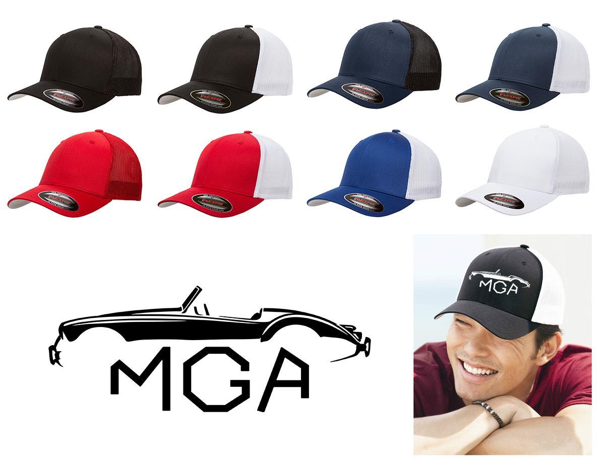 MG MGA Sports Car Classic Color Outline Design Hat Cap | eBay