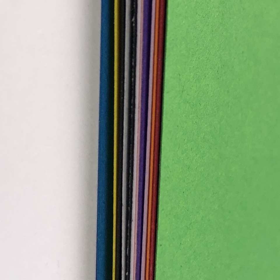 SRA3 A3 Card Large Sheets of 160gsm Smooth Vibrant Colours Choose your ...