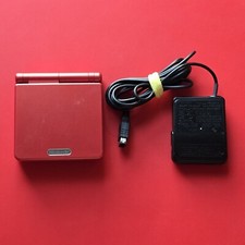 Nintendo Game Boy Advance SP Handheld System - Flame Red for sale ...