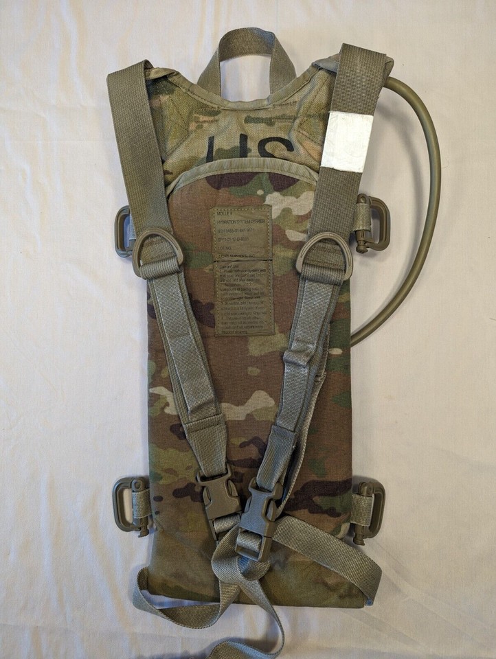USGI OCP Multicam Molle II 3L/100oz Hydration System Carrier Pack w ...