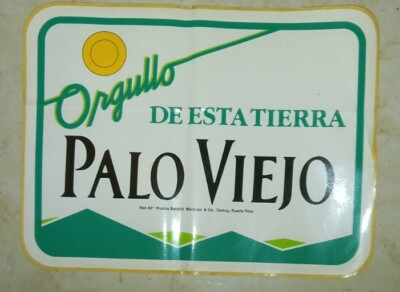 PUERTO RICAN RUM RON GRANADO STICKABLE SIGN POSTER PUERTO RICO VINTAGE ...