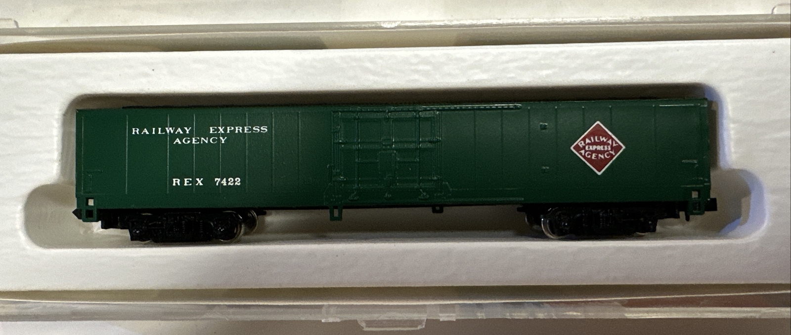 Con-Cor N Scale Railway Express Agency 60' Material Handling Box Car ...