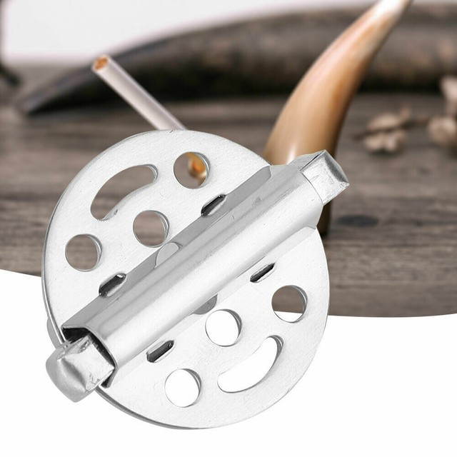 1pc Smoking Pipe Reusable Adjustable Spring Tobacco Pipe Wind Cap Cover ...