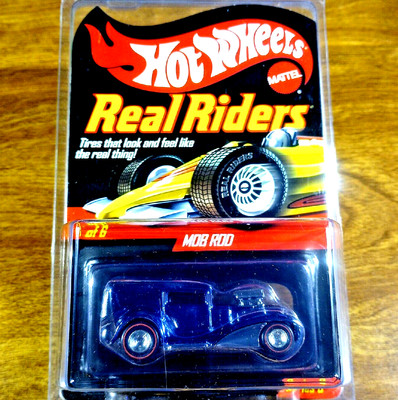 Hot Wheels RLC Mob Rod 4297/5000 Real Riders Purple 2010 Redline Series ...