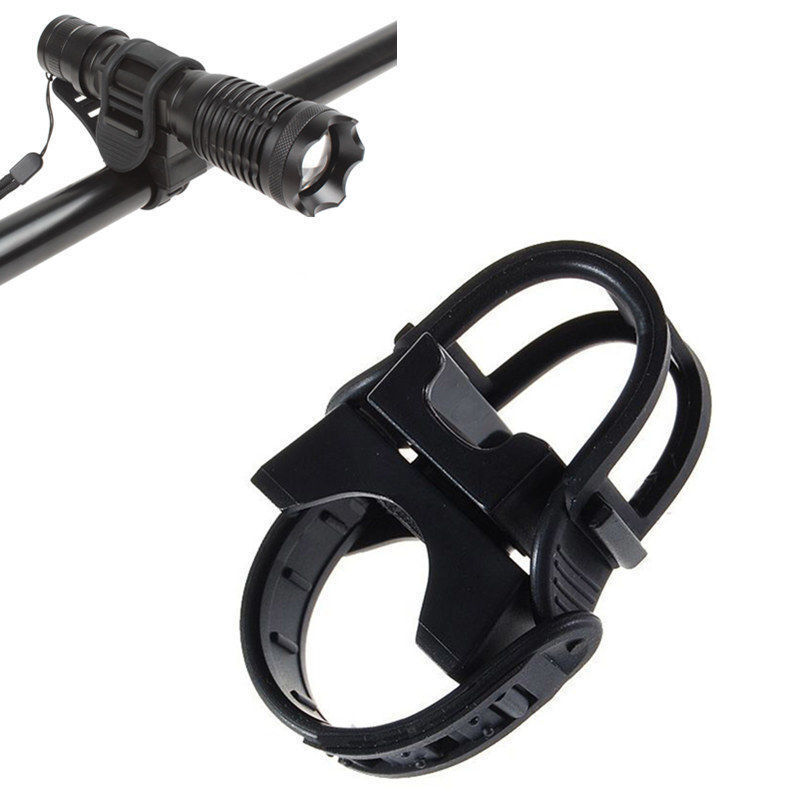 New Cycling Bicycle Bike Mount Holder 360° for LED Flashlight Torch ...