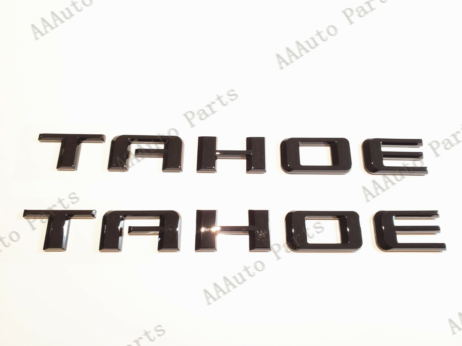 2PCS New 2021+ Chevrolet Tahoe Gloss Black Side Door Tahoe Emblems ...