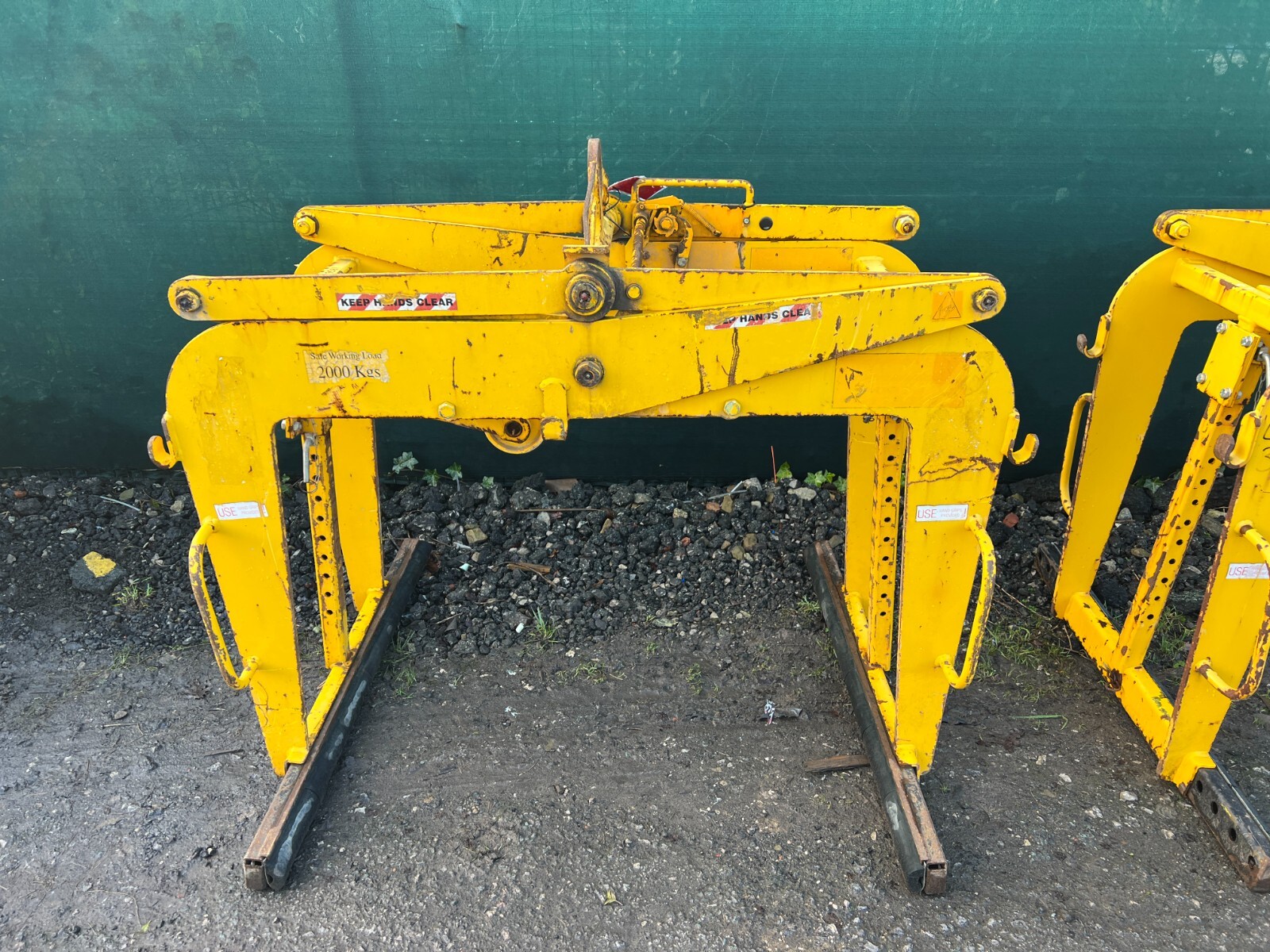 Choice Scanlift Brick Block Grab £750+vat Lifting Attachment Crane ...