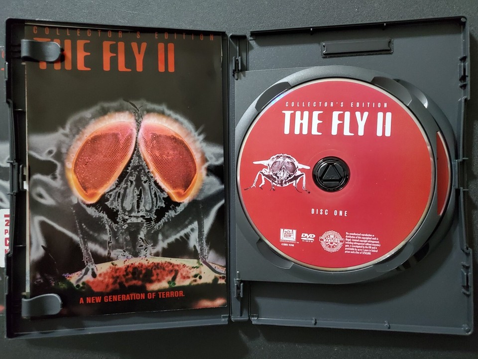 The Fly II w/ Slipcover (2-DVD Set, 2005) Eric Stoltz, Daphne Zuniga ...