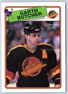 GARTH BUTCHER RC 1988-89 O-PEE-CHEE 88-89 NO 202 NRMINT+ 41090 | eBay