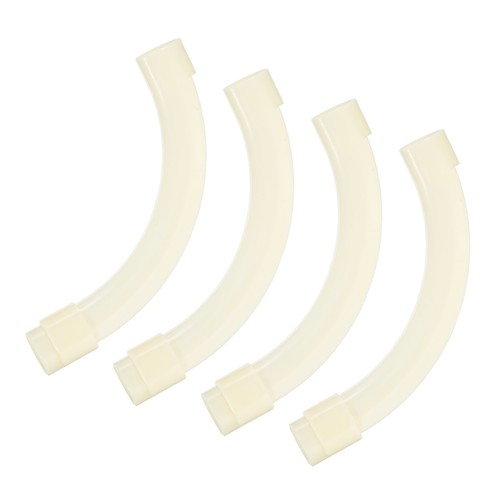 32mm PEX Tube Bend Support, 4Pcs ABS Plastic Elbow Bend Support, White ...