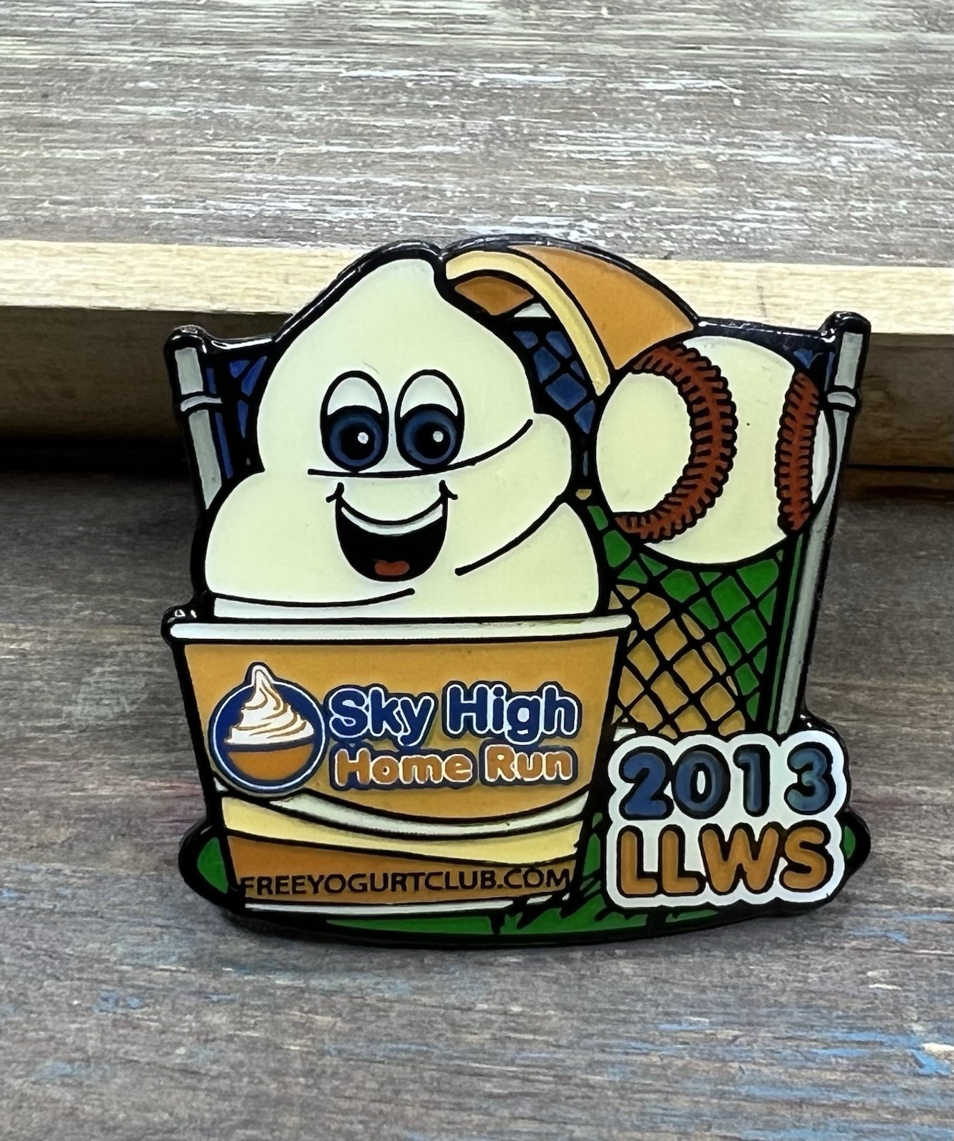 LLWS Pin 2013 Sky High Yogurt Little League World Series Baseball SEE ...