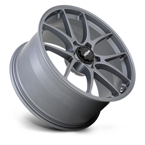 19x10.5 Rotiform R901 LTN Satin Titanium Wheels 5x112 (34mm) Set of 4 ...